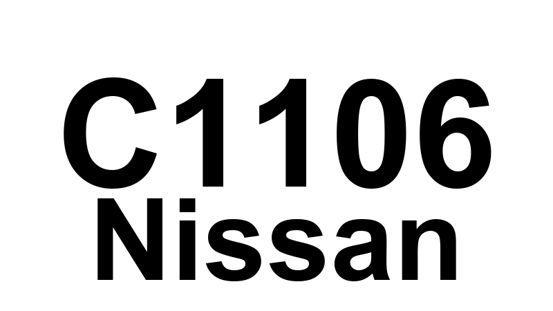 C1106 Nissan - Sensor de Velocidade da Roda Traseira Esquerda do ABS 2