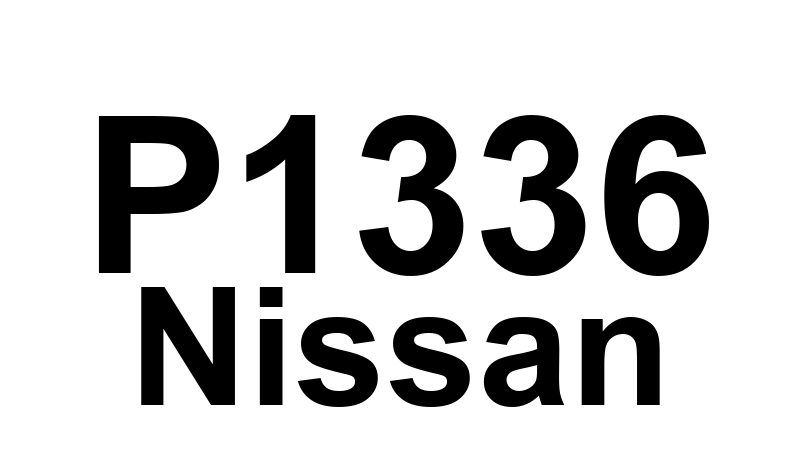 P1336 Nissan - Sensor de Posição do Virabrequim - Mau Funcionamento do ...