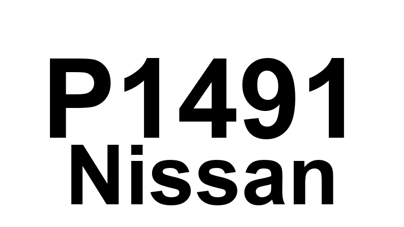 P1491 Nissan - Válvula de Corte de Vácuo EVAP/Circuito de Desvio ...