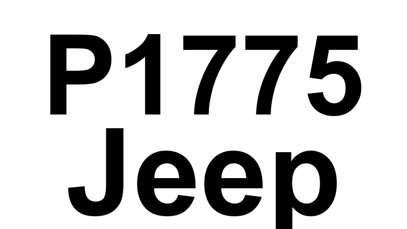 P1775 Jeep - Interruptor Solenoide da Transmissão Automática - Travado ...