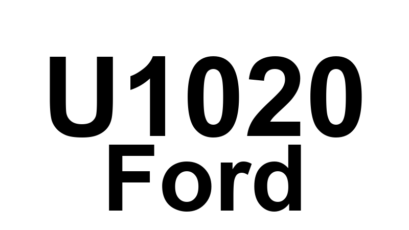 U1020 Ford - Circuito de Dados - Mensagem