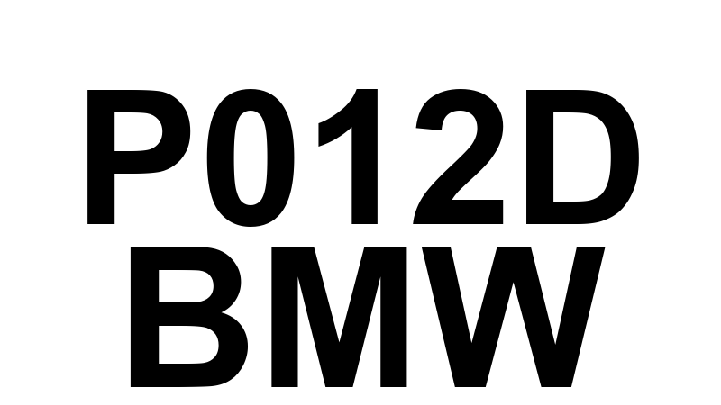 P012D BMW - Sensor de Pressão de Entrada do Turbo/Supercompressor 'A ...